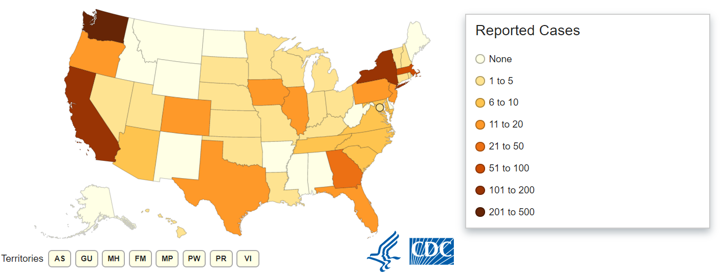 CDC map - 求真教育